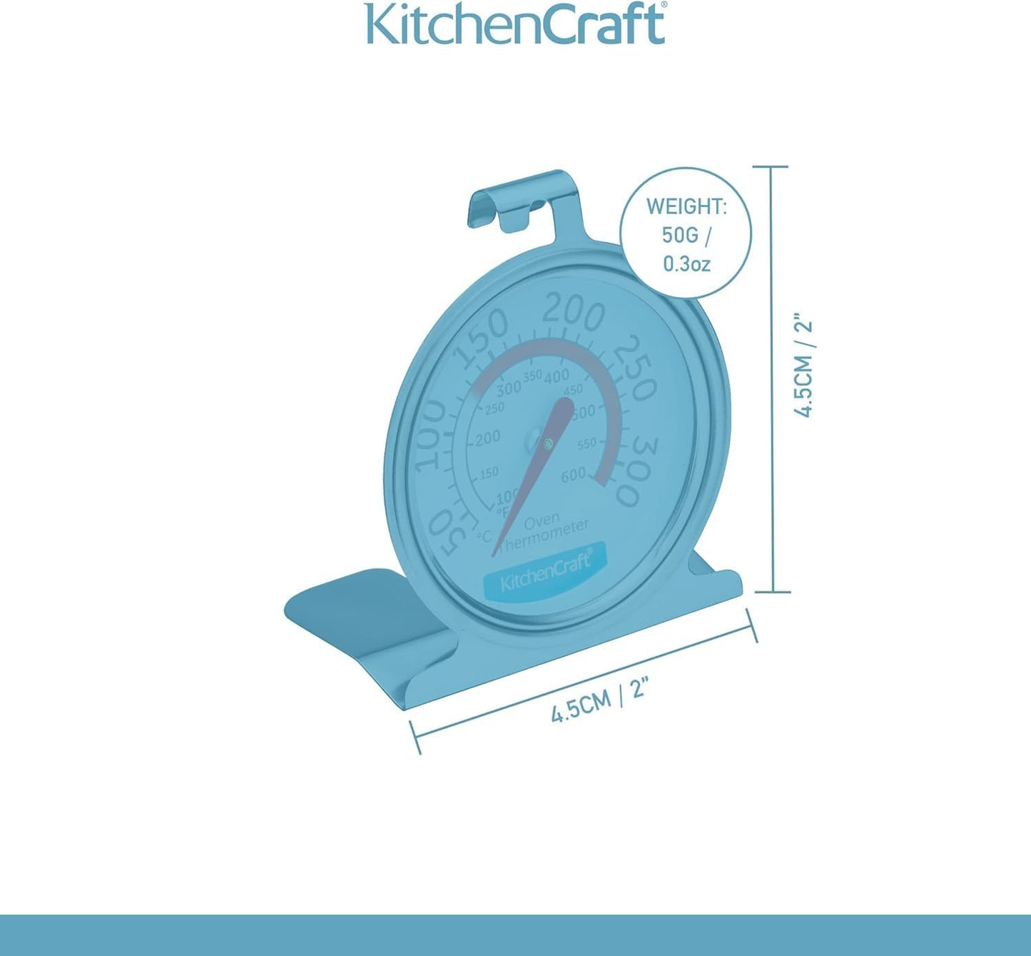 101335 - KITCHENCRAFT Termometër për Furrë prej Çeliku Inox, për Furra ...