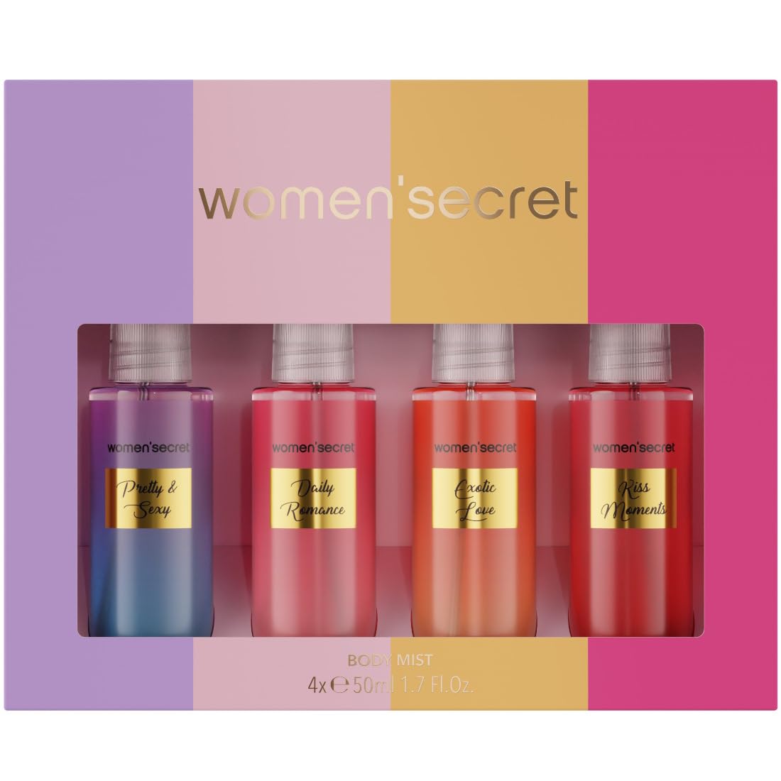 15200 - Women'secret Body Mist Senses Set Dhurate Spray Trupi Sprej pë ...