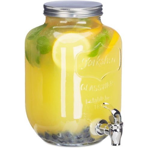 133505 - RELAXDAYS Dispensues Pijesh 3.5 L, Enë Qelqi Me Rubinet, Vint ...