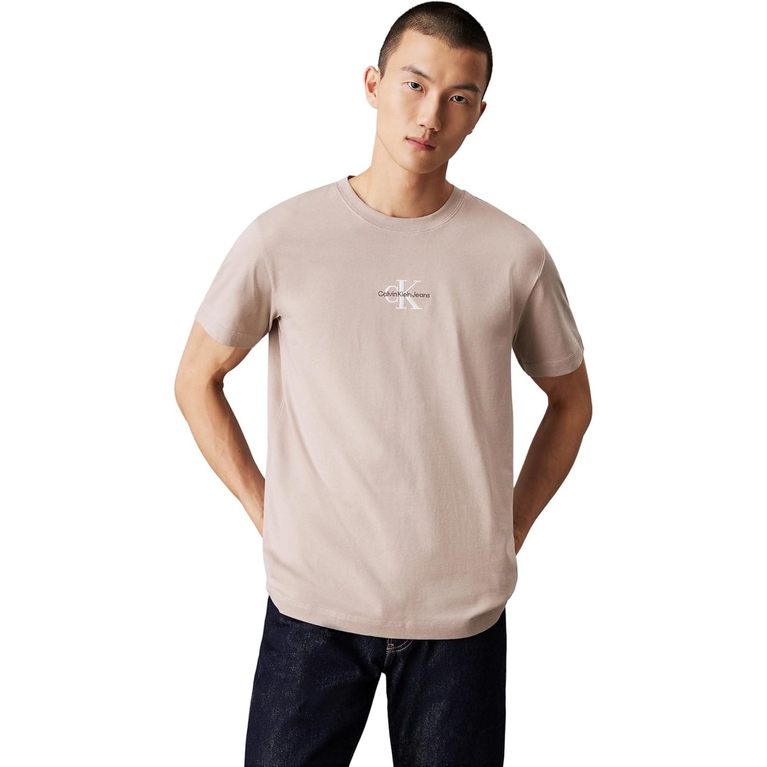 69445 - Calvin Klein Bluze me mëngë të gjata për Meshkuj – Logo Monogr ...