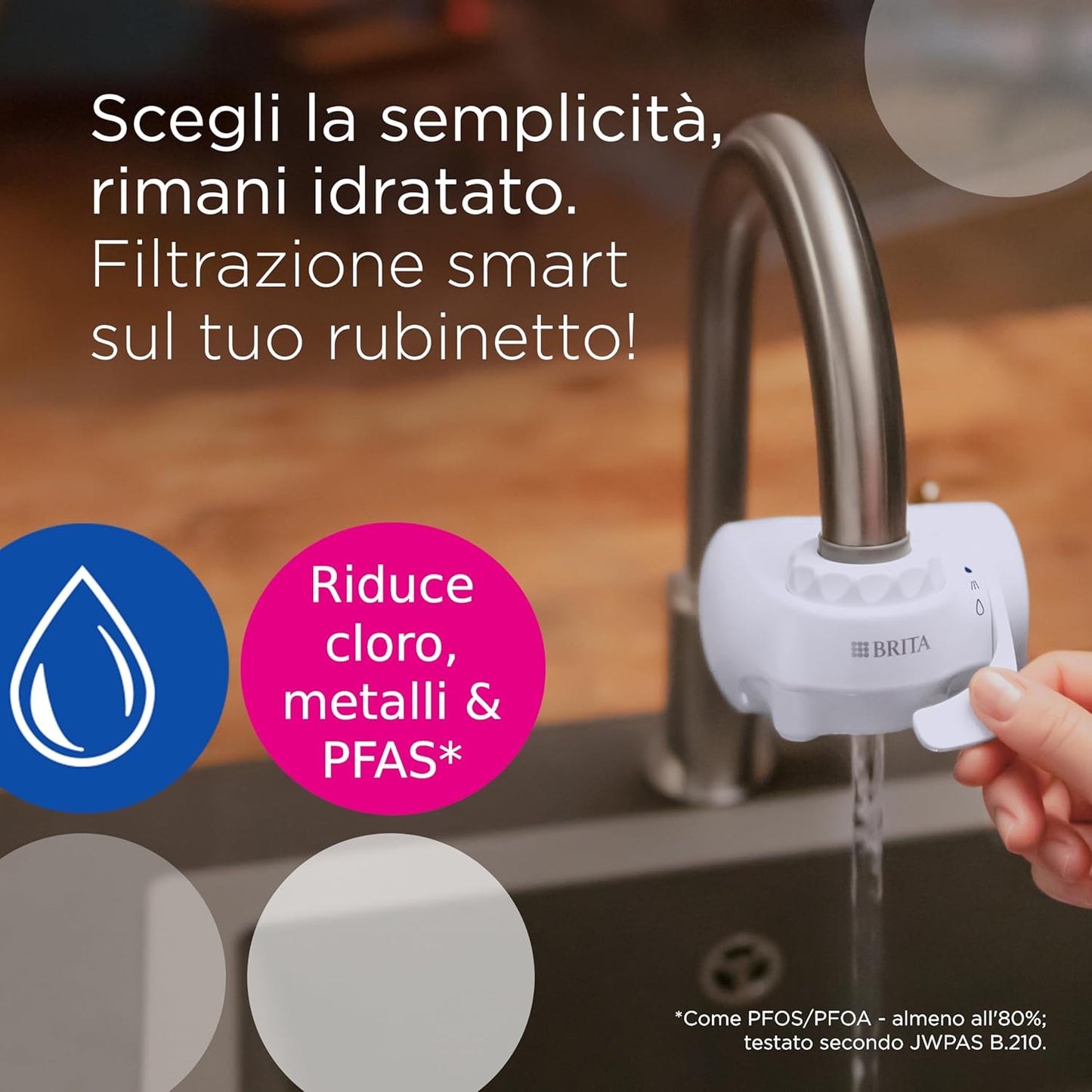 75667 - BRITA ON TAP V - Filtër uji për rubinet me 1 x filtre të përfs ...