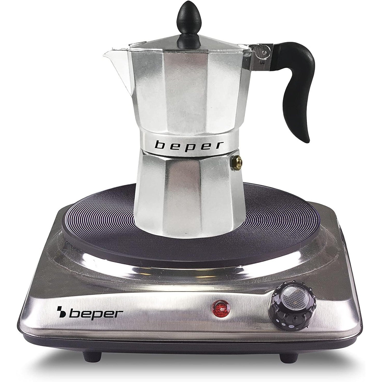 80902 - BEPER Sobë Elektrike 90.820, Prej Çeliku Inox, me 5 Nivele Fuq ...