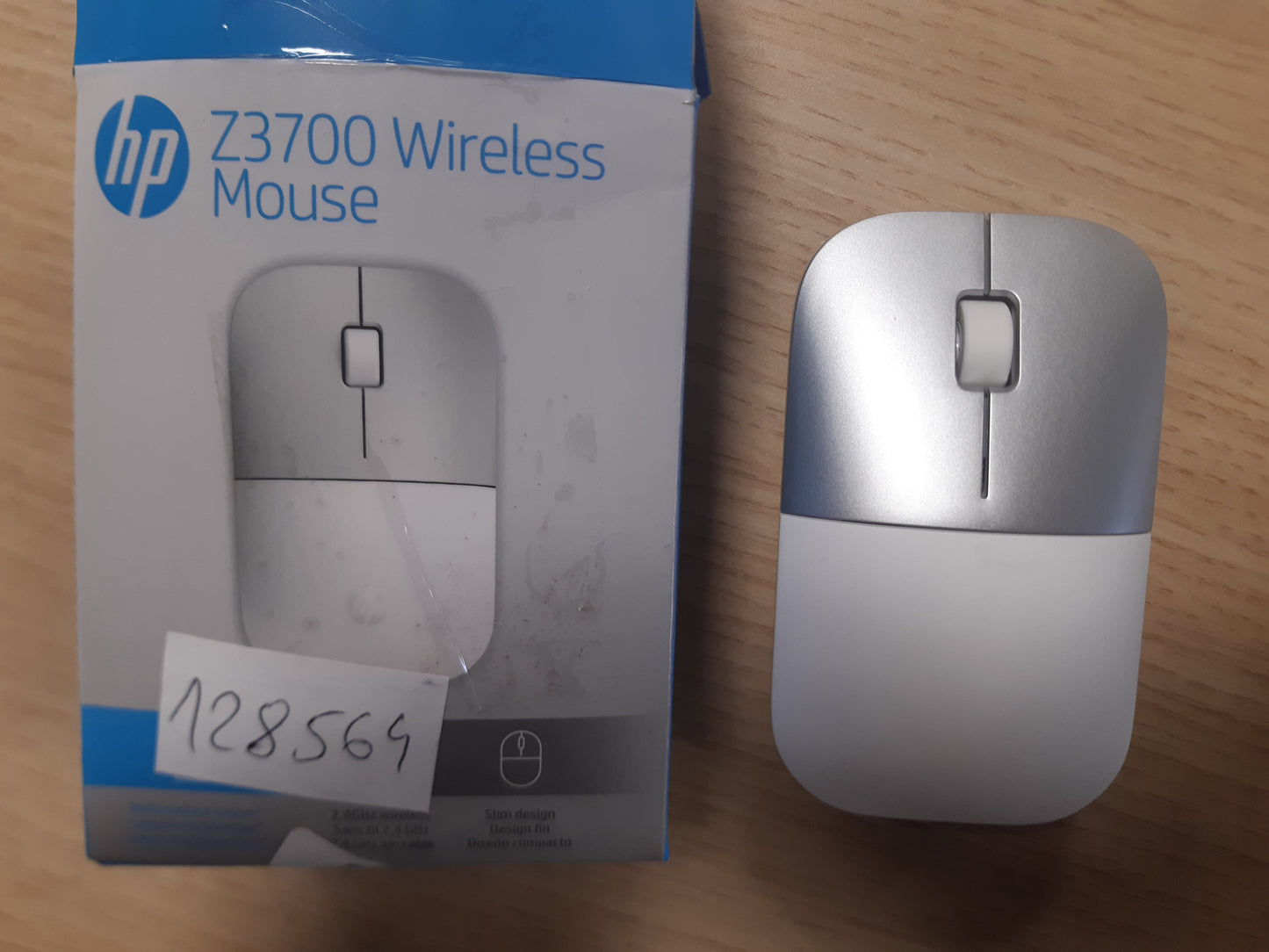 128564 - HP Z3700 Maus pa tel, Sensor Preciz 1200 DPI, me Teknologji L ...