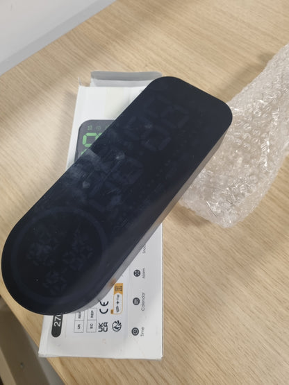 122321 - DIBONIUR - Orë Dixhitale Pranë Komodinës me 2 Zile dhe Portë ...